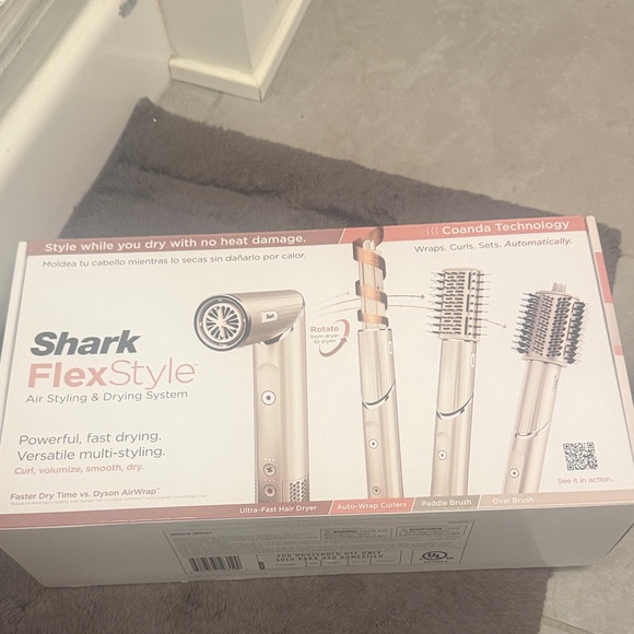Shark | Hair | Shark Flexstyle Air Styling Drying System Silver Nib ...